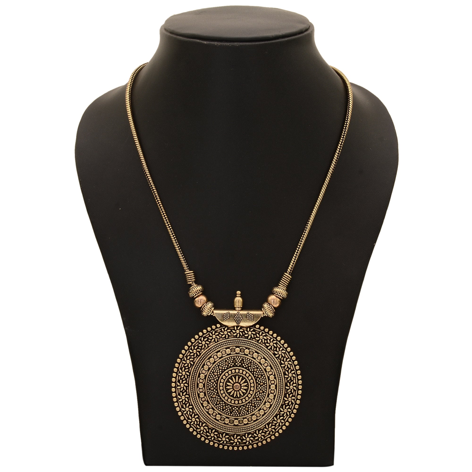 Sasitrends Traditional Nayanthara Oxidised Chakra Pendant Chain ...