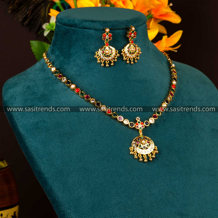 One Gram Micro Gold Plated Guaranteed Jewellery Sets – Sasitrends