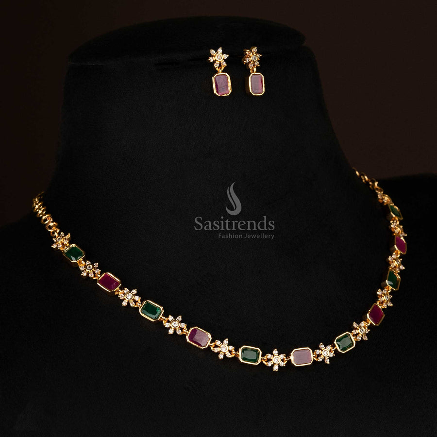 American Diamond Jewellery Sets – Sasitrends