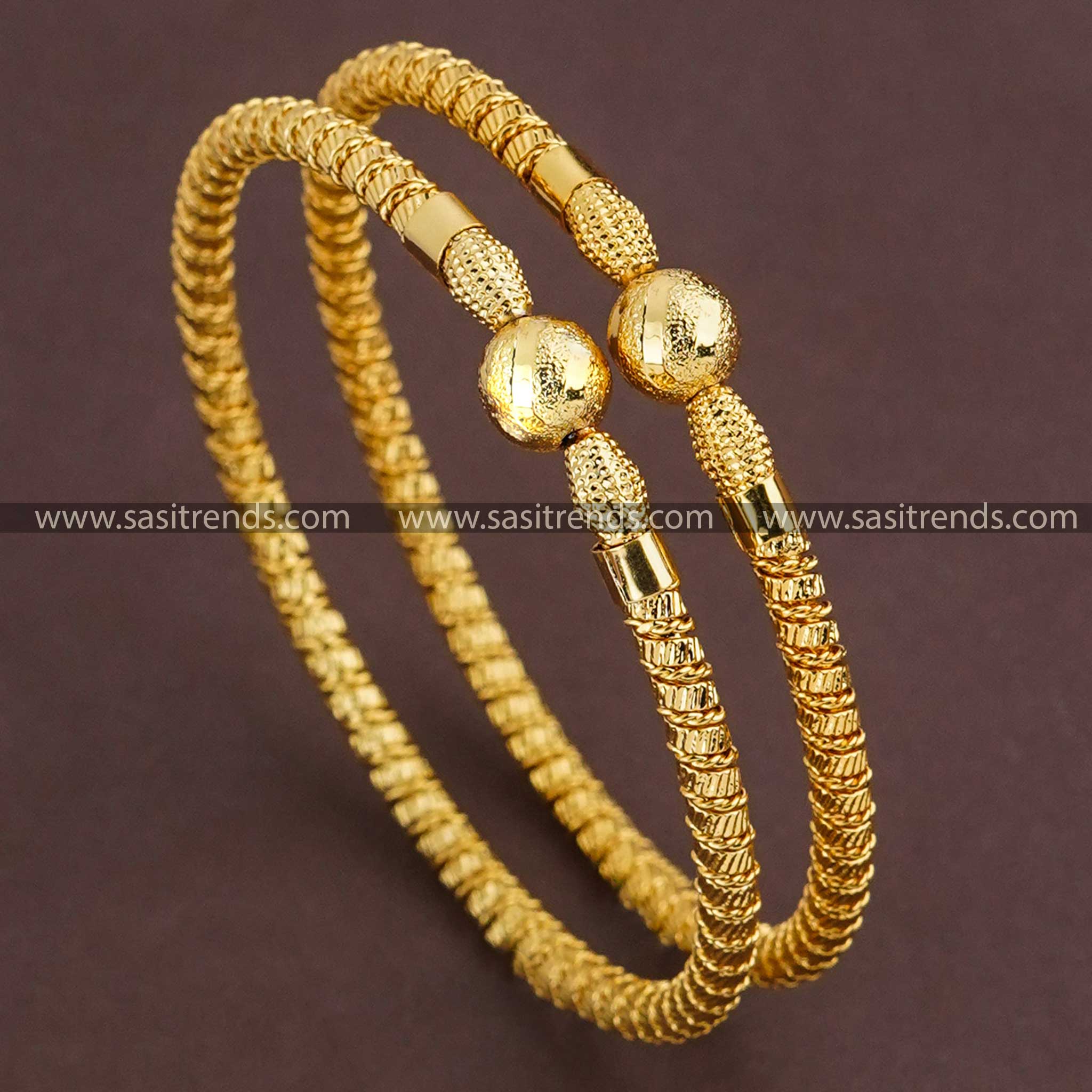 Buy Timeless Kada Bangles Set | Plated with One Gram Micro Gold ...